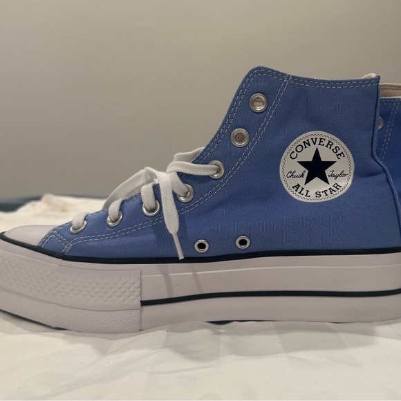 Converse | Shoes | Converse Chuck Taylor All Star Sky Blue Hightops ...